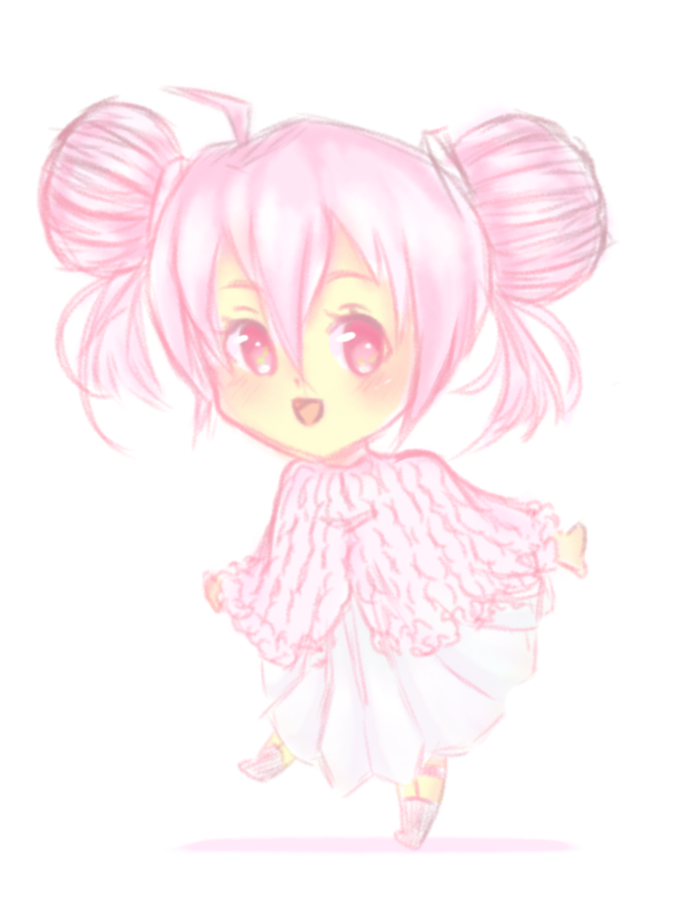 pink puff - ibisPaint