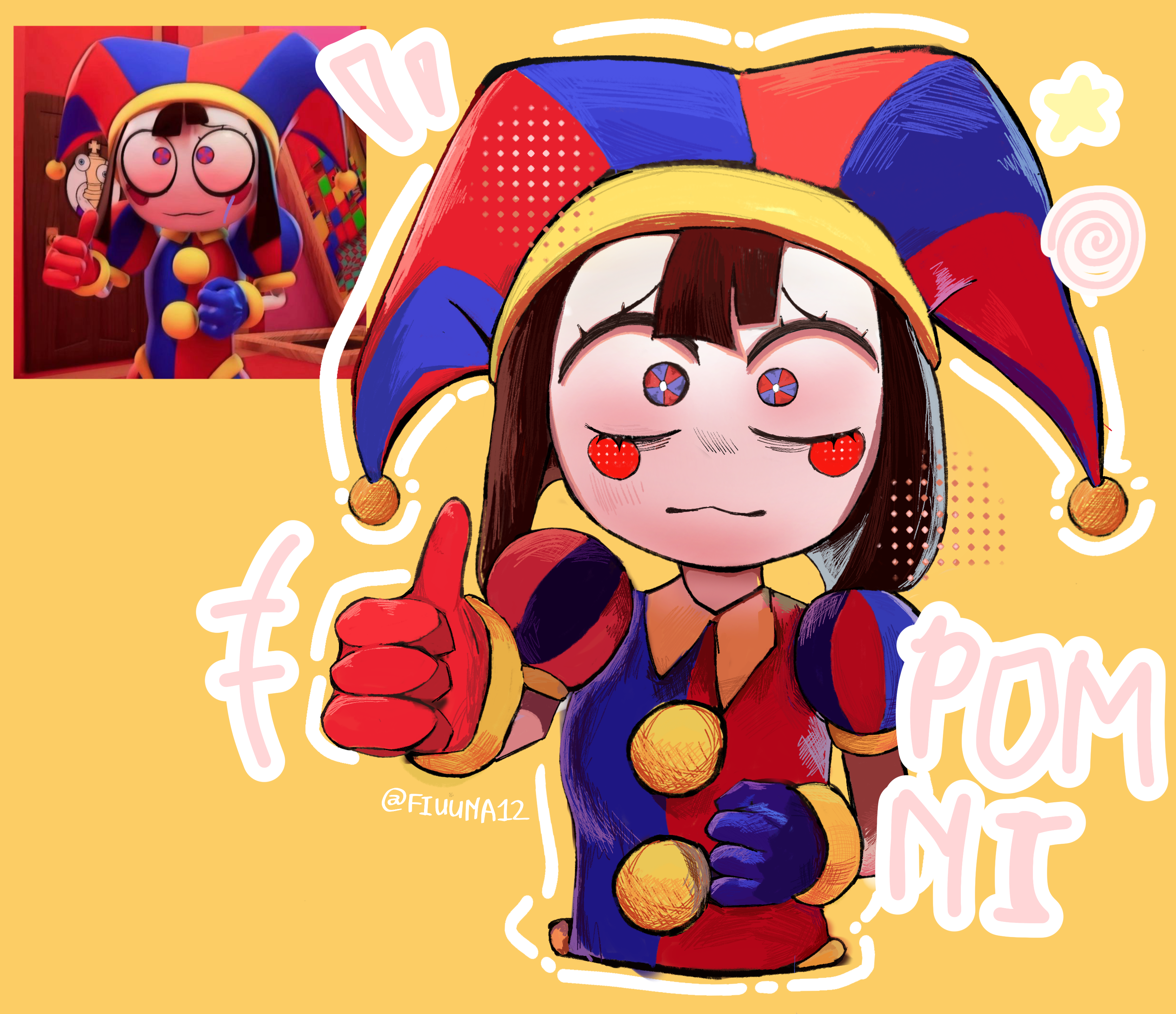pomni-fanart-ibispaint