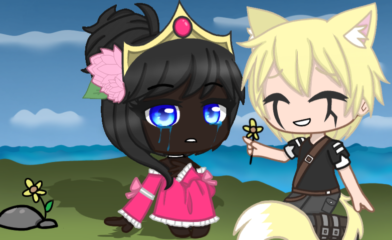 a flower for a true black queen - ibisPaint