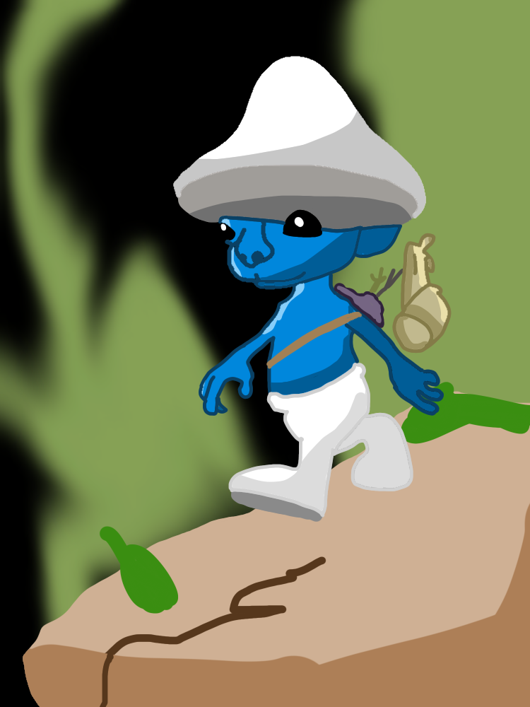 Smurf Cat 🍄🐈🐌 ( Reloading) - ibisPaint