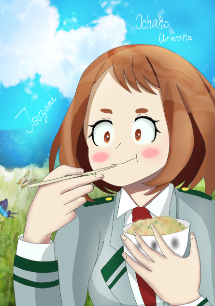 Ochako Uraraka - ibisPaint