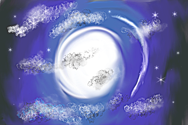 moon background - ibisPaint