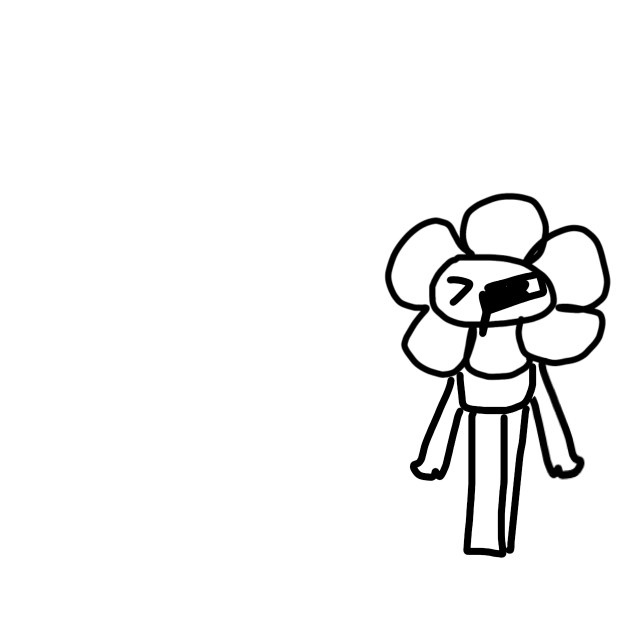 Moon flower man idk - ibisPaint