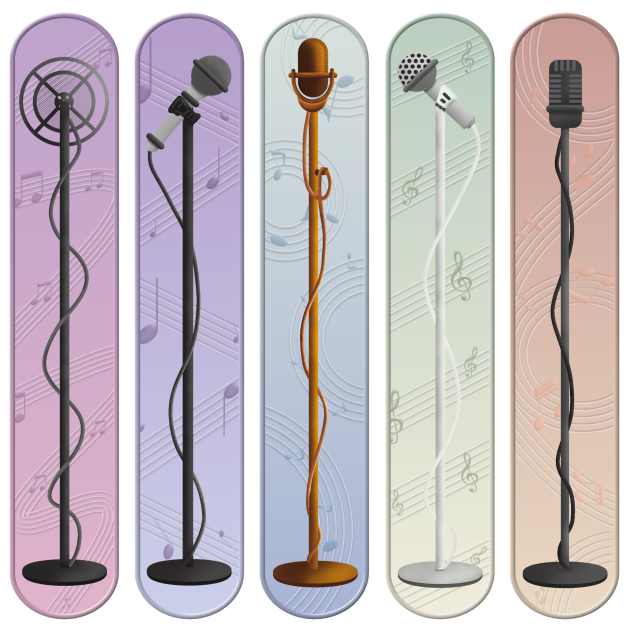 Mic Pastel Sticker - ibisPaint