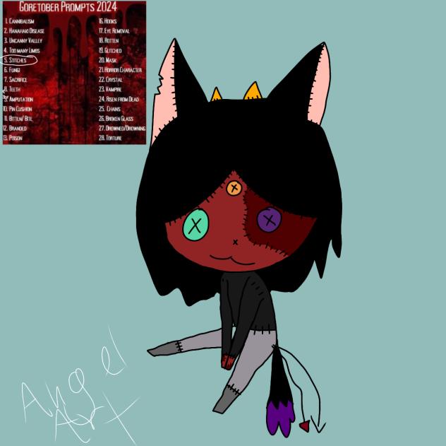 day 5 stitches - ibisPaint