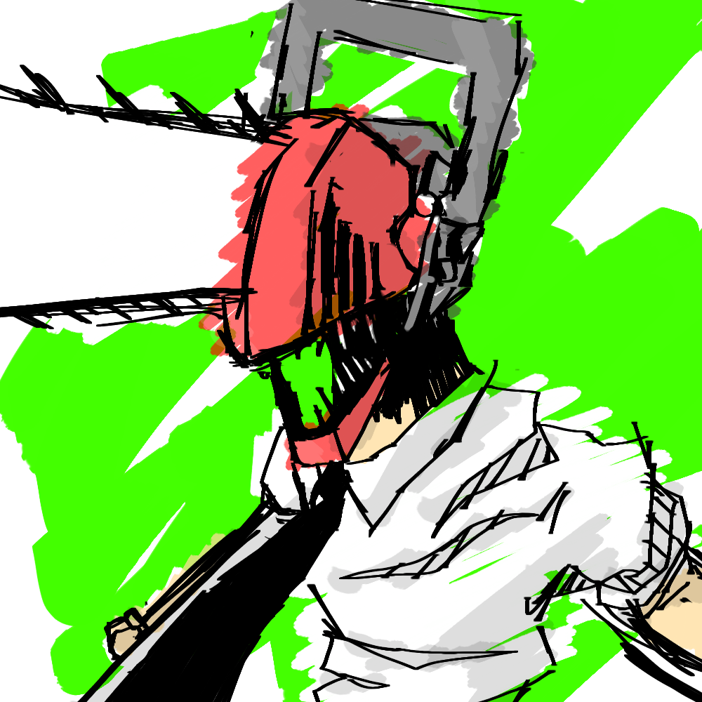 chainsaw man fanart - ibisPaint