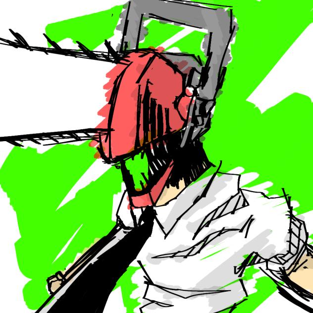 chainsaw man fanart - ibisPaint