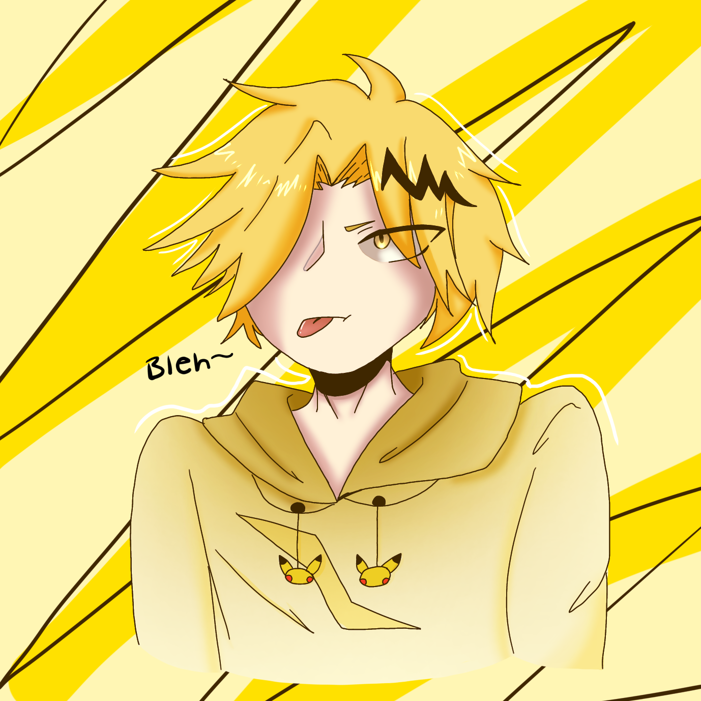 Denki Kaminari! 💛🖤 - ibisPaint