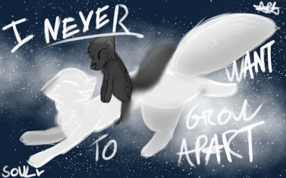 I never want to grow apart - ibisPaint