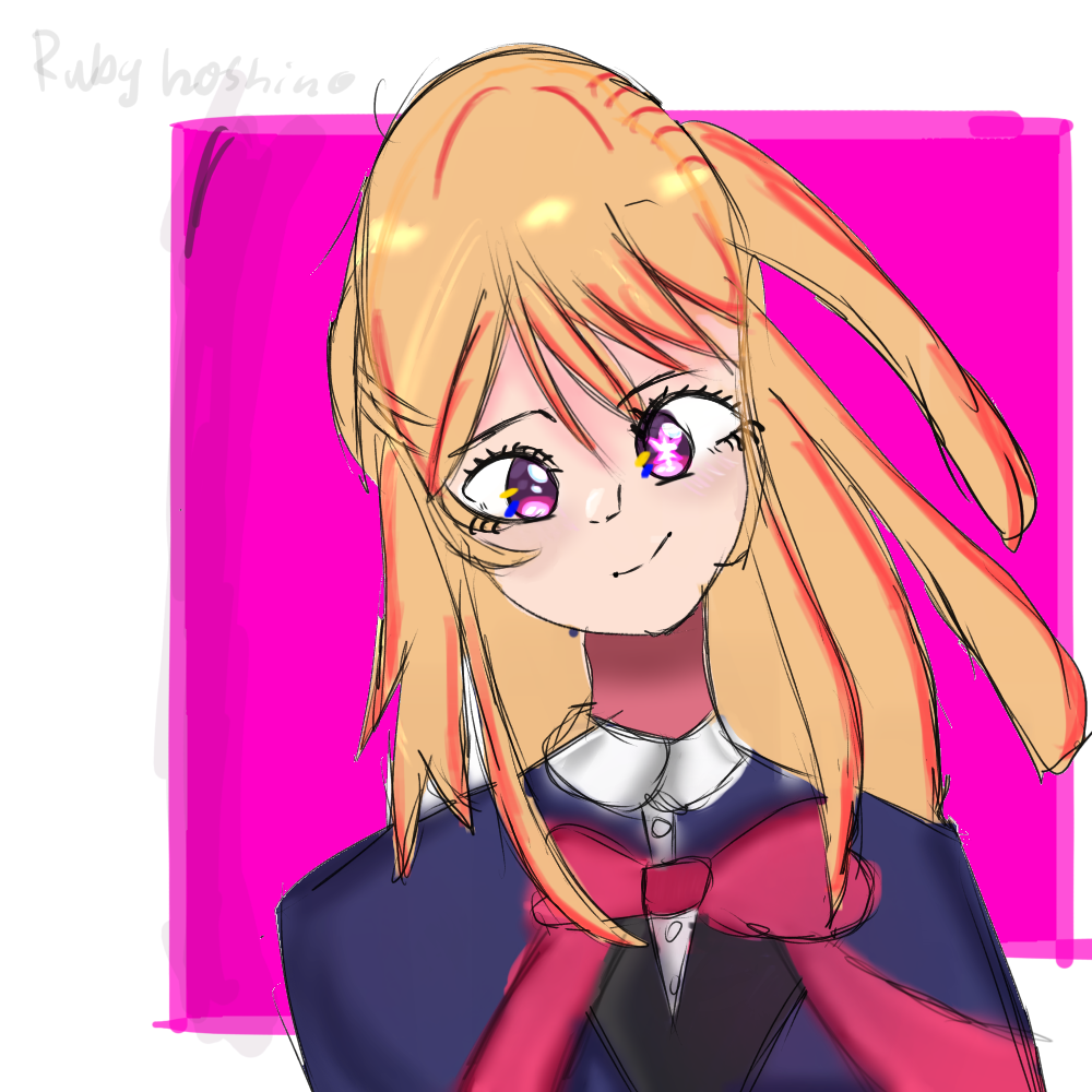 Ruby hoshino - ibisPaint