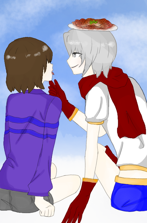 You like my pasta! - ibisPaint