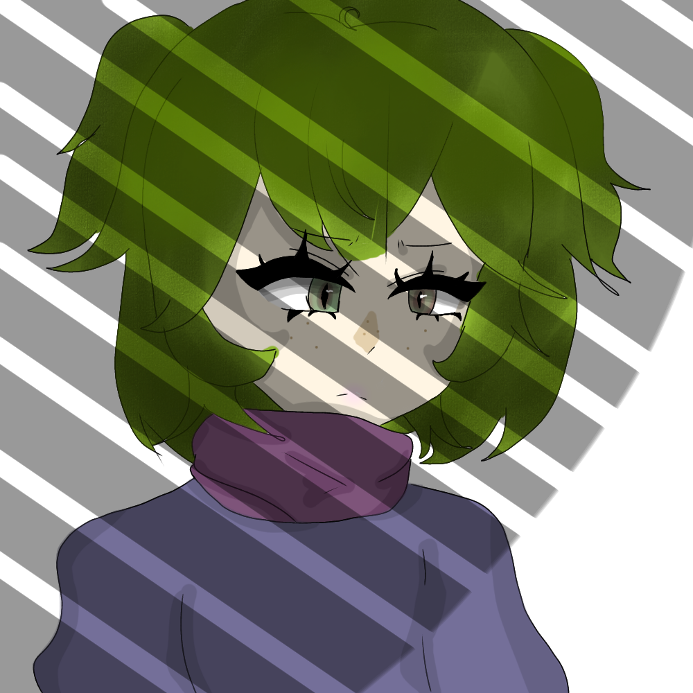 confused girl🤔 - ibisPaint