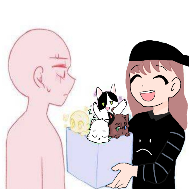 Kitten box collab - ibisPaint