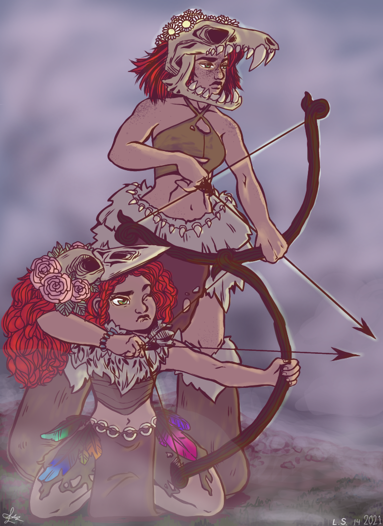 Hunting sisters - ibisPaint