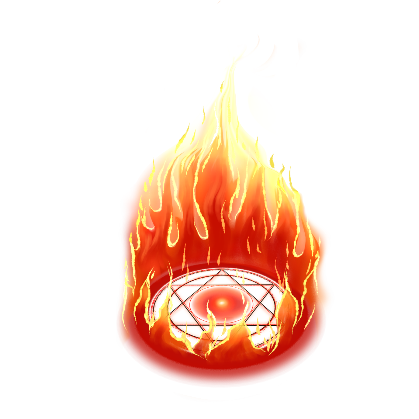 Fire magic - ibisPaint