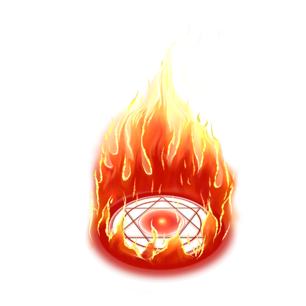 Fire magic - ibisPaint