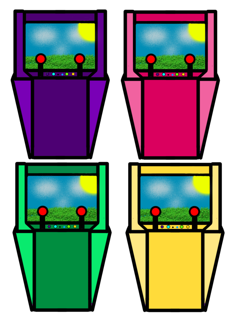 Arcade machine2 - ibisPaint