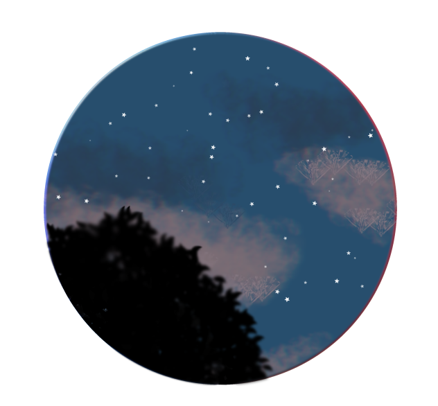 Scenery circle - ibisPaint