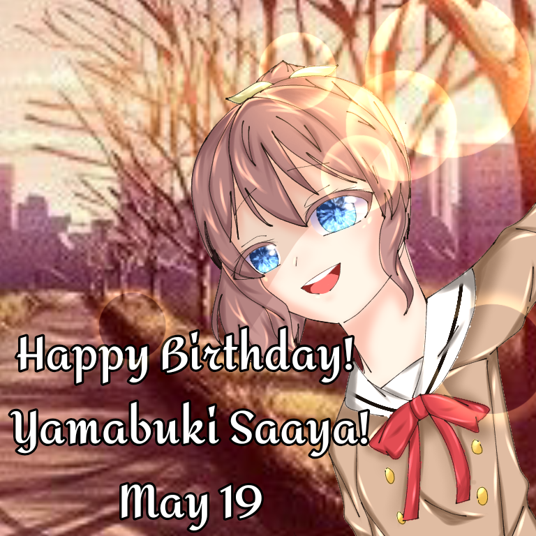 HBD Saaya! - ibisPaint