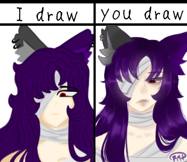 I draw you draw collab - ibisPaint