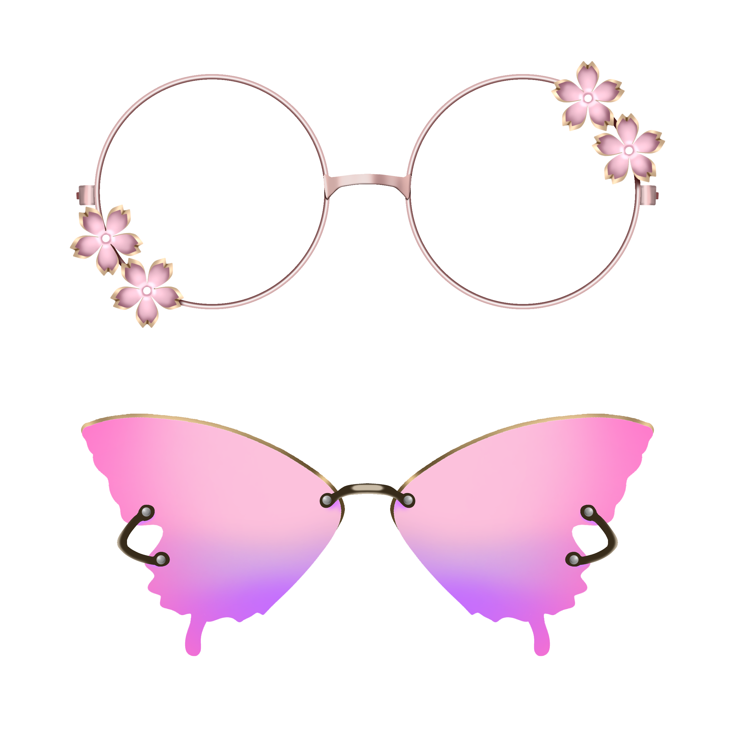 Y2K Glasses 5 - ibisPaint