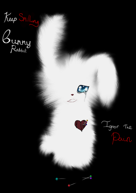 poor lottle bunny - ibisPaint