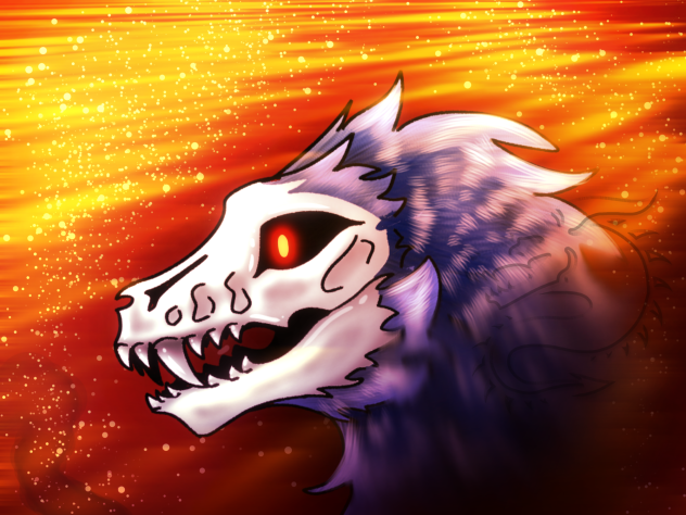 Skull thing - ibisPaint