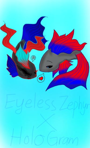 Eyeless Zephyr CP x Hologram - ibisPaint
