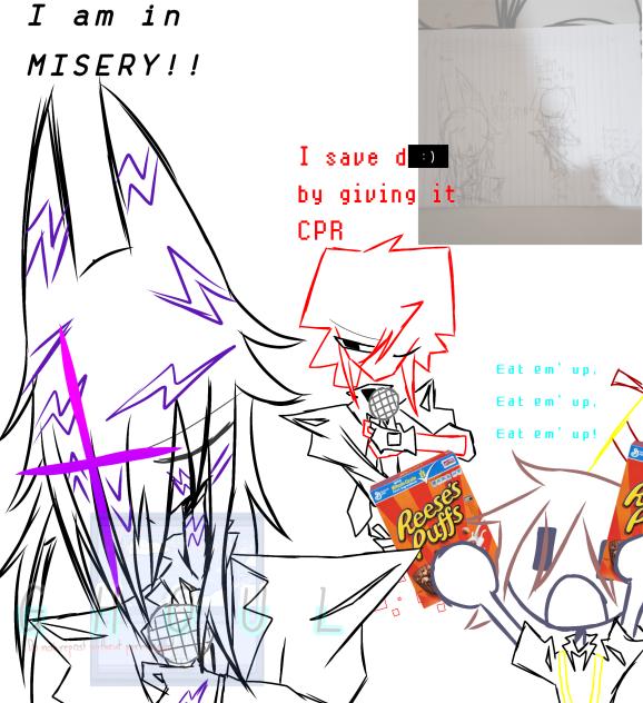 Misery × CPR × Reese's Puffs - ibisPaint
