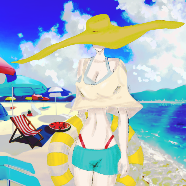 Lets go swim! - ibisPaint