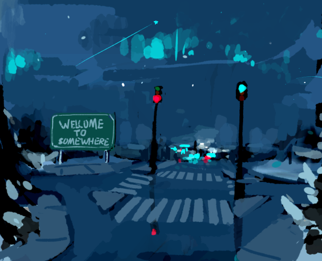 Somewhere - ibisPaint