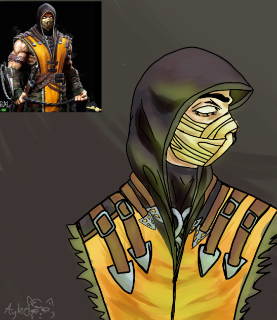 Scorpion from MK🐉🦂 - ibisPaint
