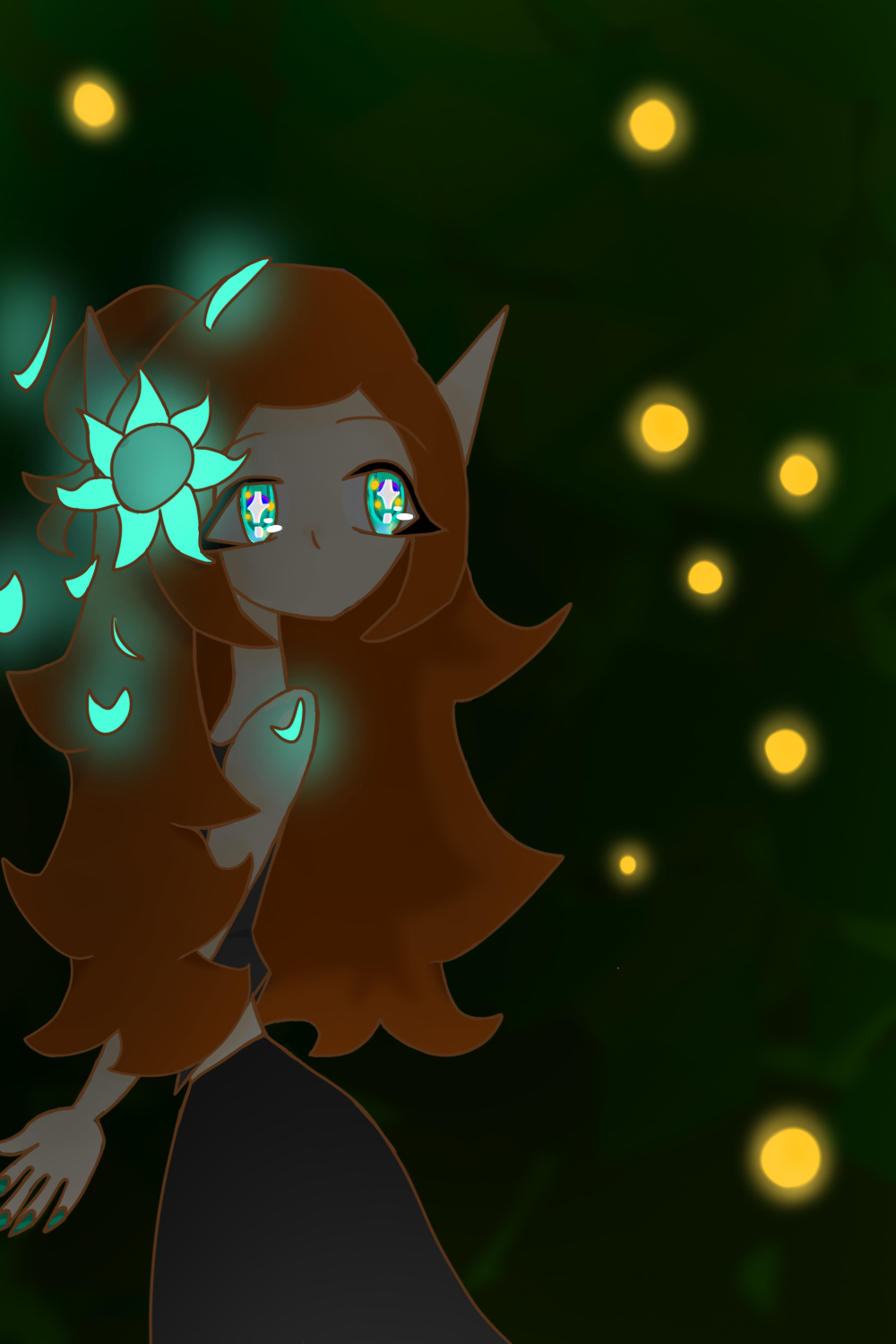 Fireflies - ibisPaint