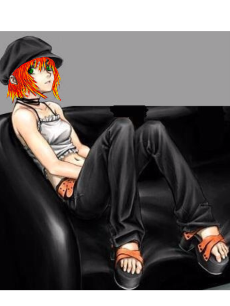 flaming headed goth😶 - ibisPaint