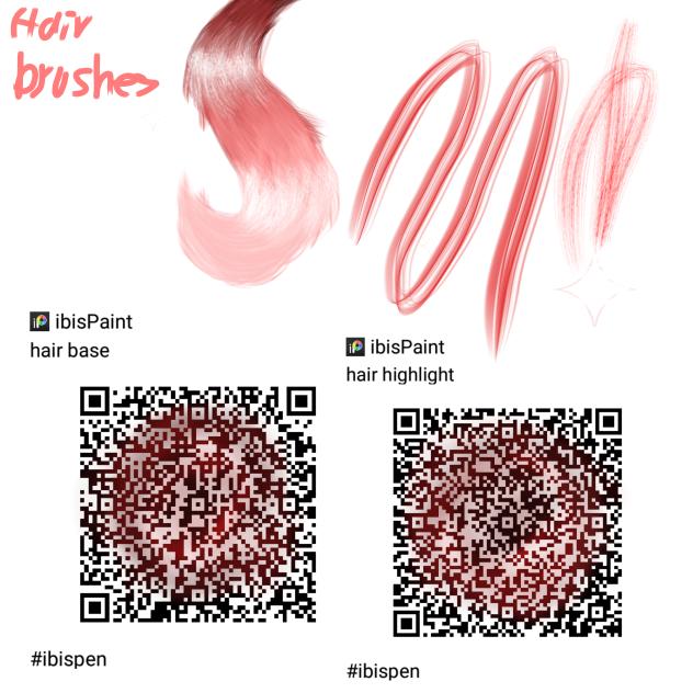 hair brushes - ibisPaint