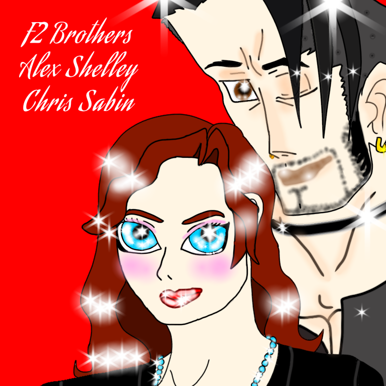 Alex Shelley and chris Sabin - ibisPaint