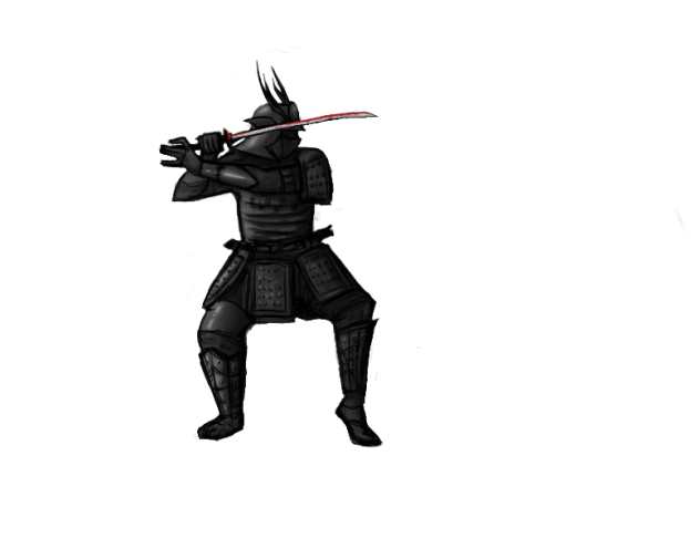 First Time Drawing A Samurai! - ibisPaint