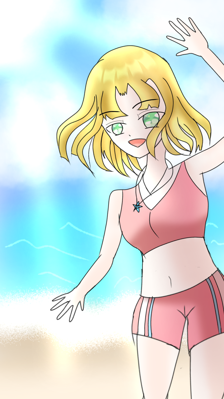 Summer in the Beach - ibisPaint