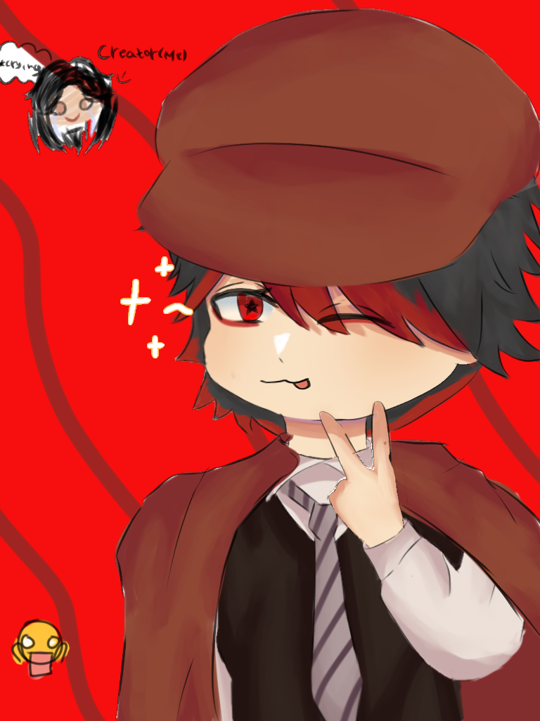 my oc cosplay as ranpo edogawa - ibisPaint
