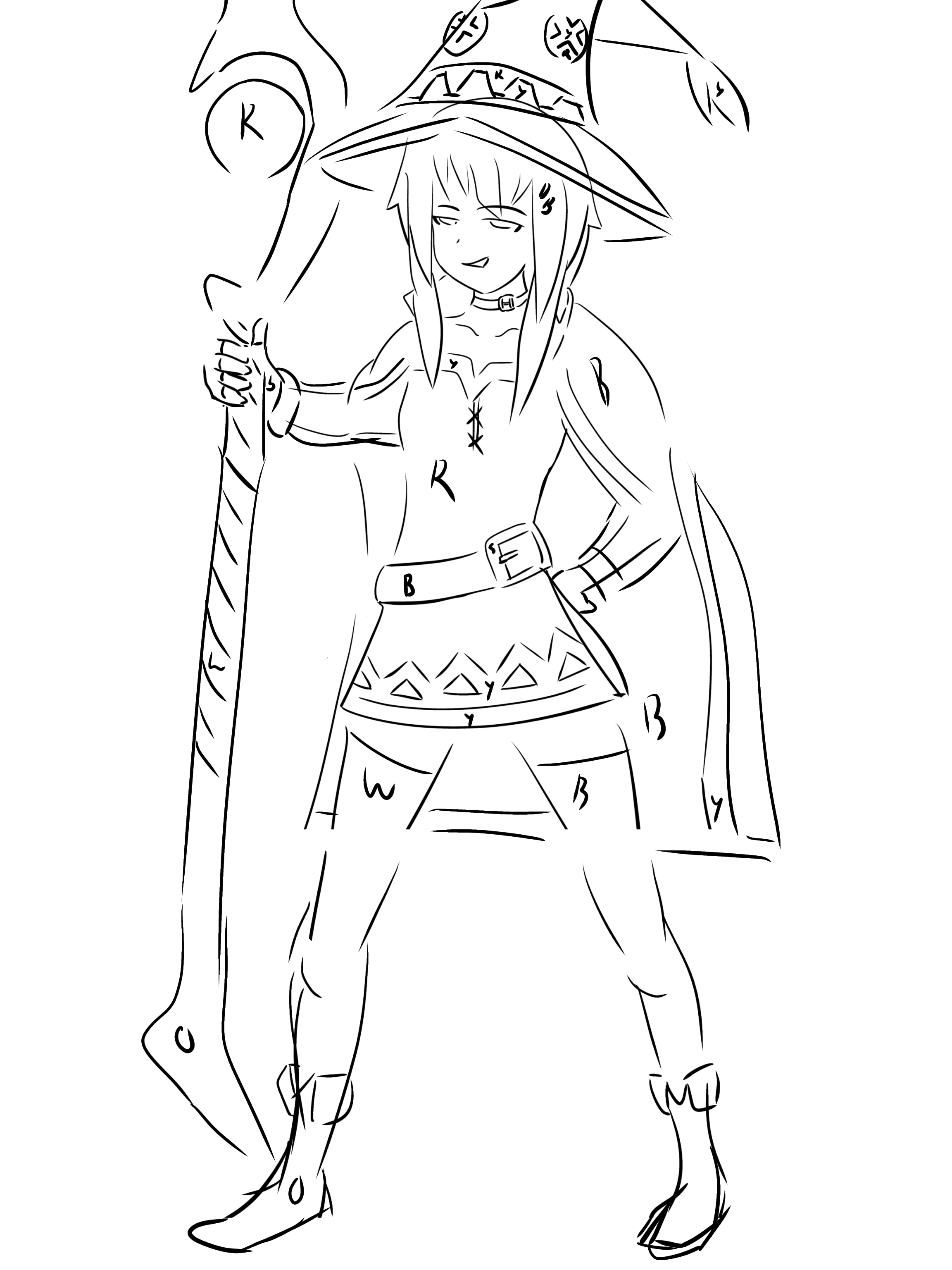 Konosuba Megumin - ibisPaint