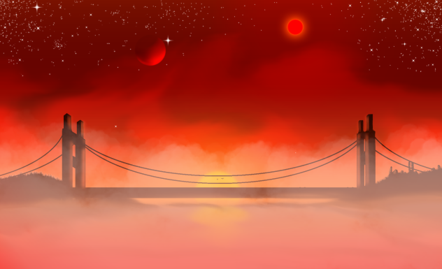 Red planet - ibisPaint