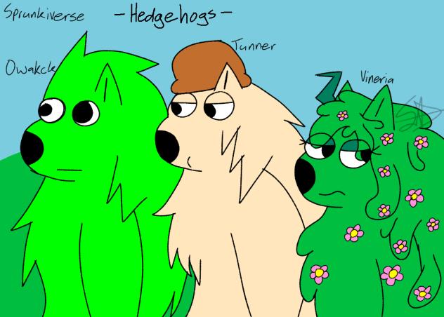 Sprunki-verse Hedgehogs - ibisPaint