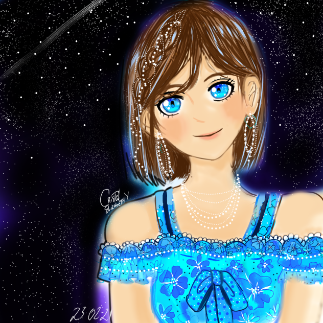 Estrella Azul - ibisPaint