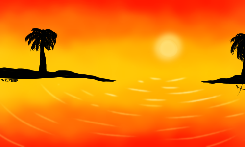 Sunset - ibisPaint