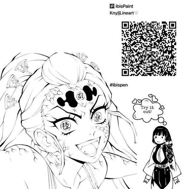demon slayer kimetsu no yaiba art pen! - ibisPaint
