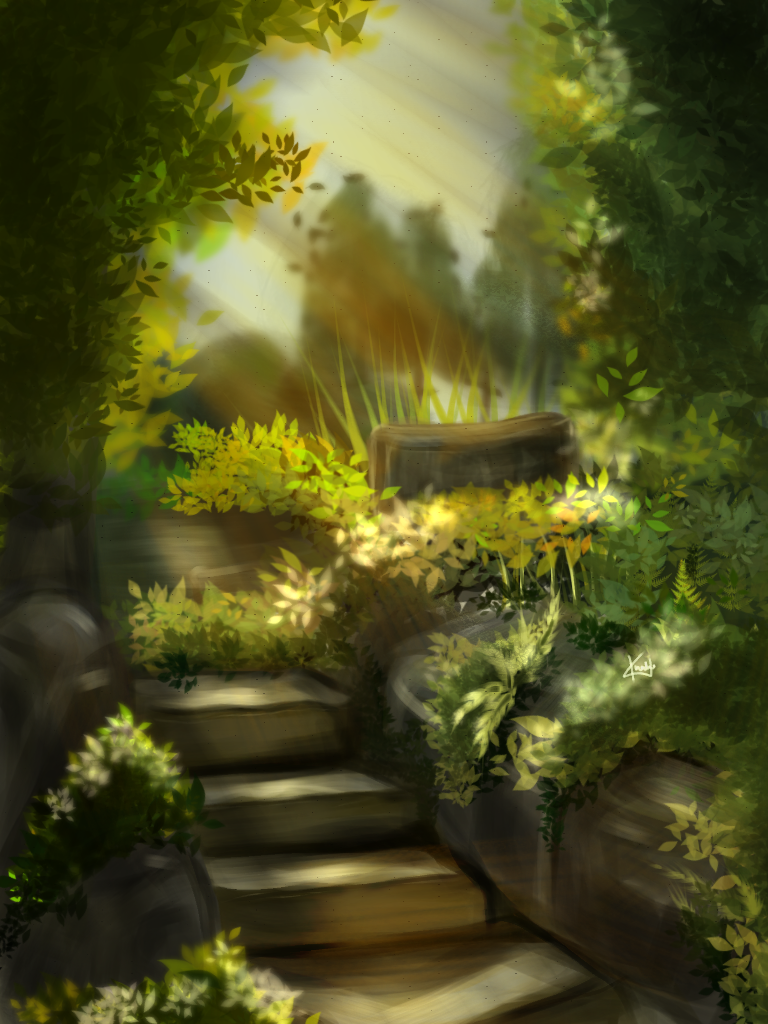 trying scenery.. - ibisPaint