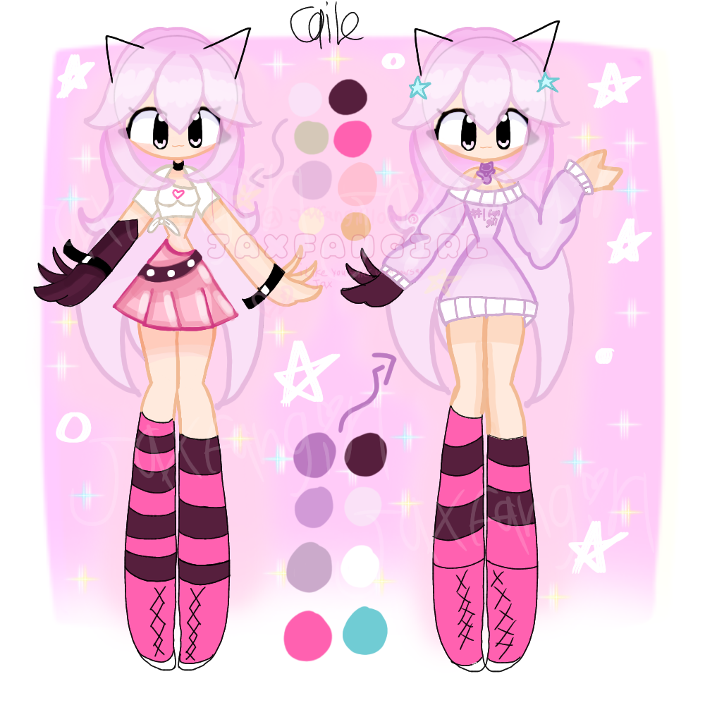 caile character sheet 💗💌🌙 - ibisPaint