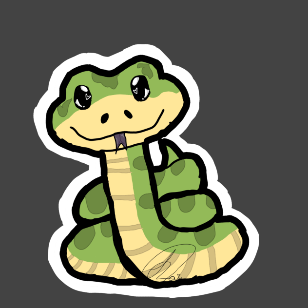 Snake Sticker 🐍 - ibisPaint