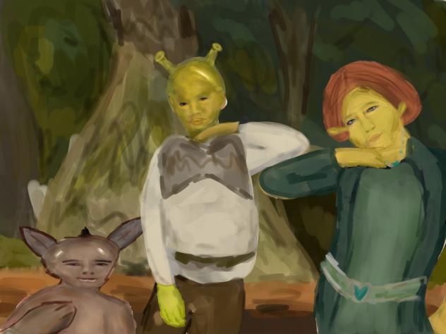 Shrek - ibisPaint