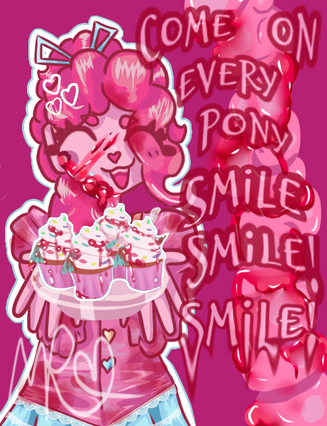 Rainbow cupcakes - ibisPaint